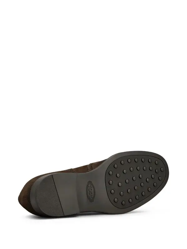 TOD'S Stringata In Pelle Scamosciata