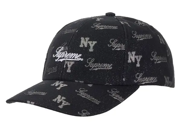 Supreme Monogram 6panel - Black