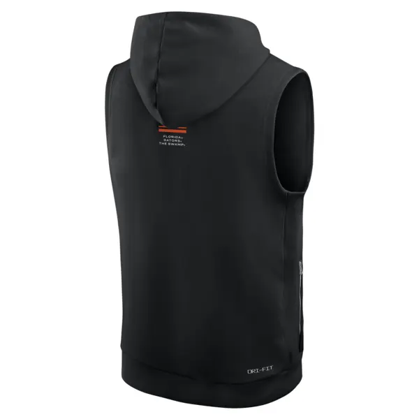 JORDAN Brand Florida Dri-fit College Sleeveless Pullover Hoodie - Black