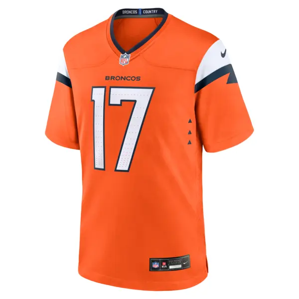 Nike Jaylen Waddle Denver Broncos Nfl Game Jersey - Orange