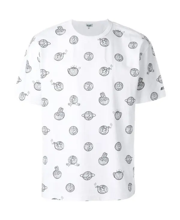 Kenzo Printed Short-sleeved T-shirt