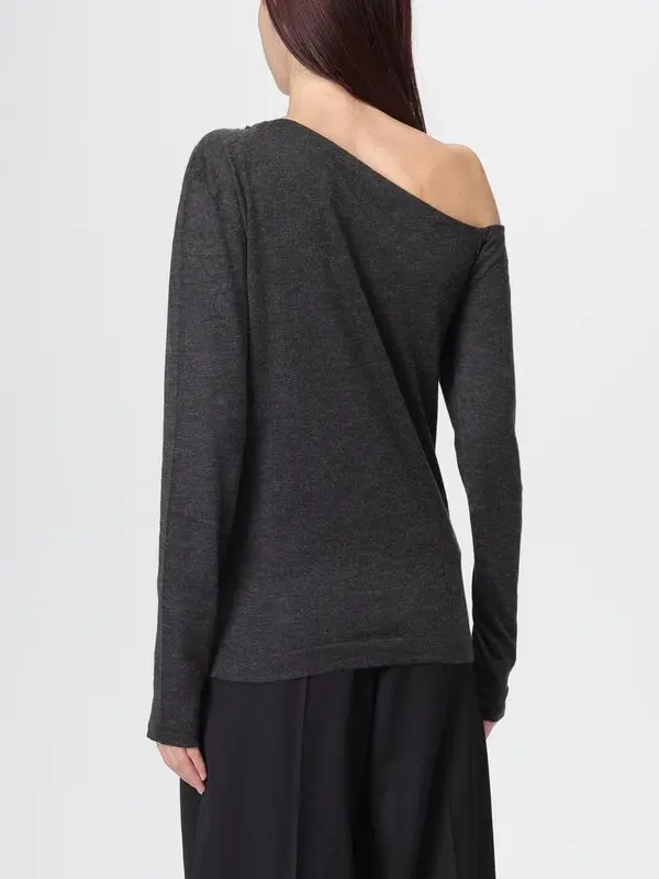 Brunello Cucinelli One-shoulder Long-sleeve Knit Jumper