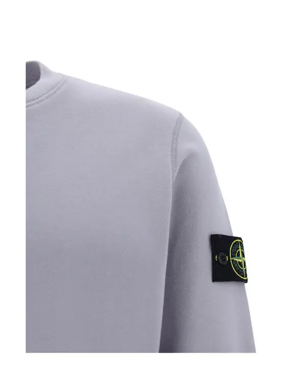 Stone Island Compass Patch Crewneck Sweatshirt