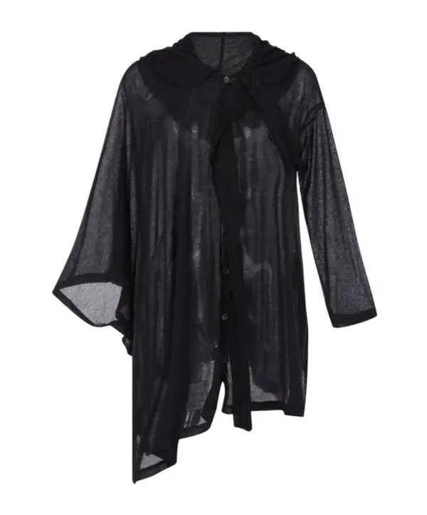 Yohji Yamamoto Single-breasted Blouse - Black