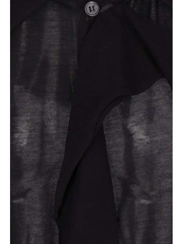Yohji Yamamoto Single-breasted Blouse