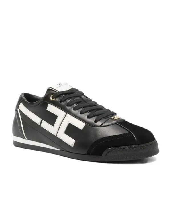 Elisabetta Franchi Low Top Lace Up Sneakers