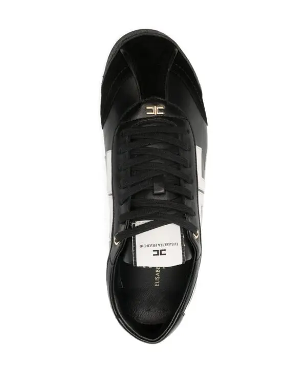 Elisabetta Franchi Low Top Lace Up Sneakers