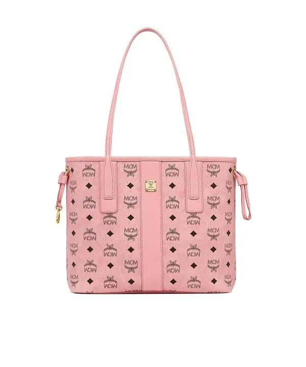 Mcm Monogram Printed Drawstring Tote Bag