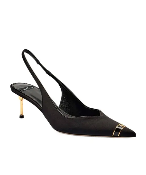 Elisabetta Franchi Pointed-toe High-heeled Sandals