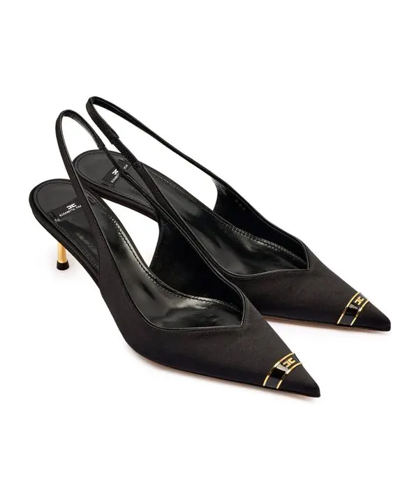 Elisabetta Franchi Pointed-toe High-heeled Sandals