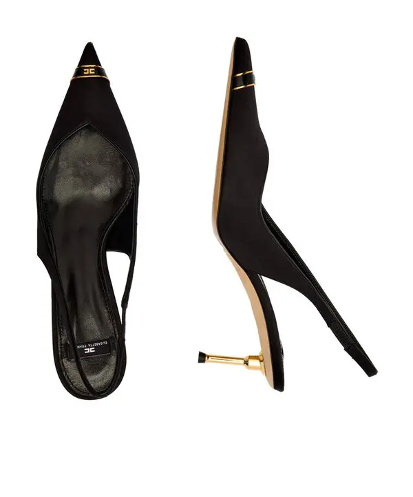 Elisabetta Franchi Pointed-toe High-heeled Sandals