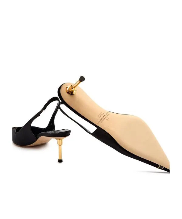 Elisabetta Franchi Pointed-toe High-heeled Sandals