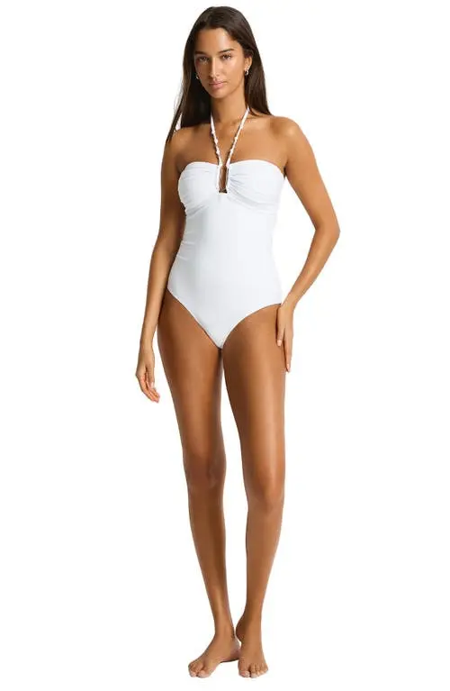 SEA LEVEL U-bar Bandeau One-piece Swimsuit