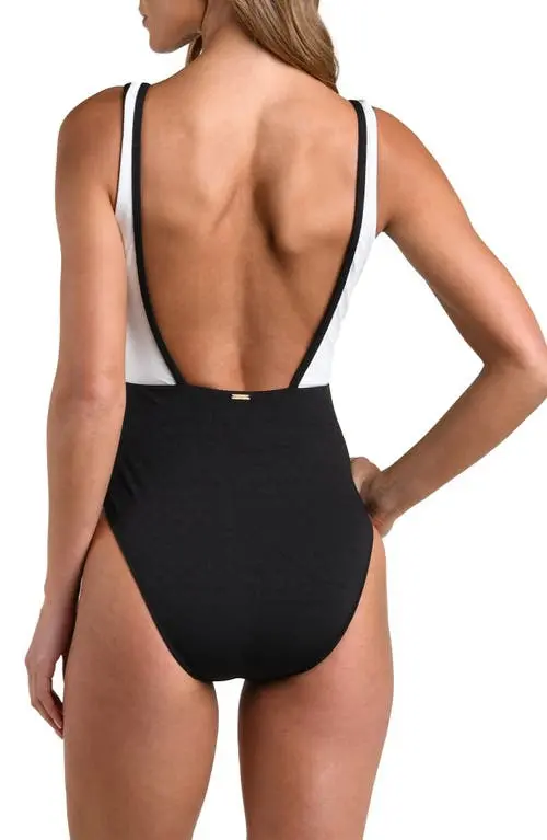 L'Agence Fine Line Mila One-piece Swimsuit