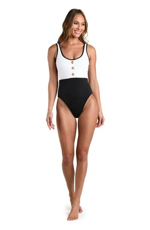 L'AGENCE Fine Line Mila One-piece Swimsuit