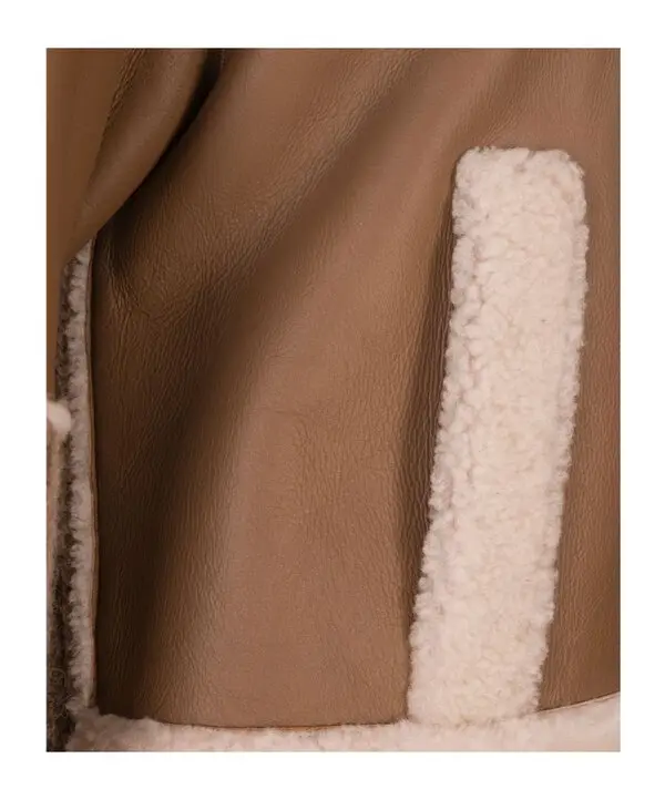 Fabiana Filippi Shearling Zip-up Jacket