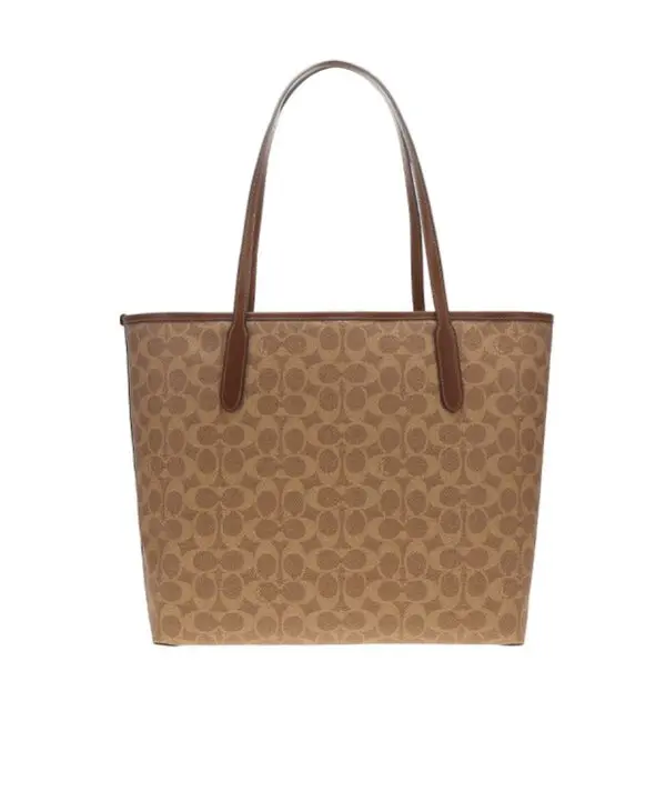 COACH Logo Pattern Tote Bag