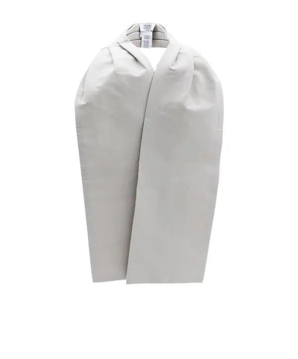 Brunello Cucinelli Pleated Detail Scarf - Ivory