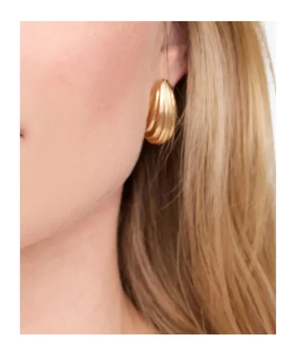 ANINE BING Sculpted Drop Earrings