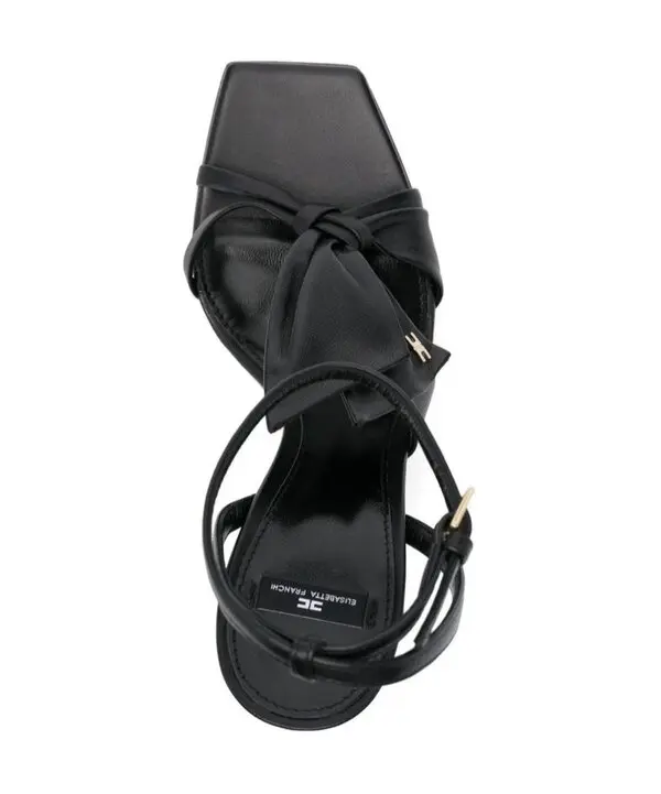 Elisabetta Franchi Bow-embellished High-heeled Sandals