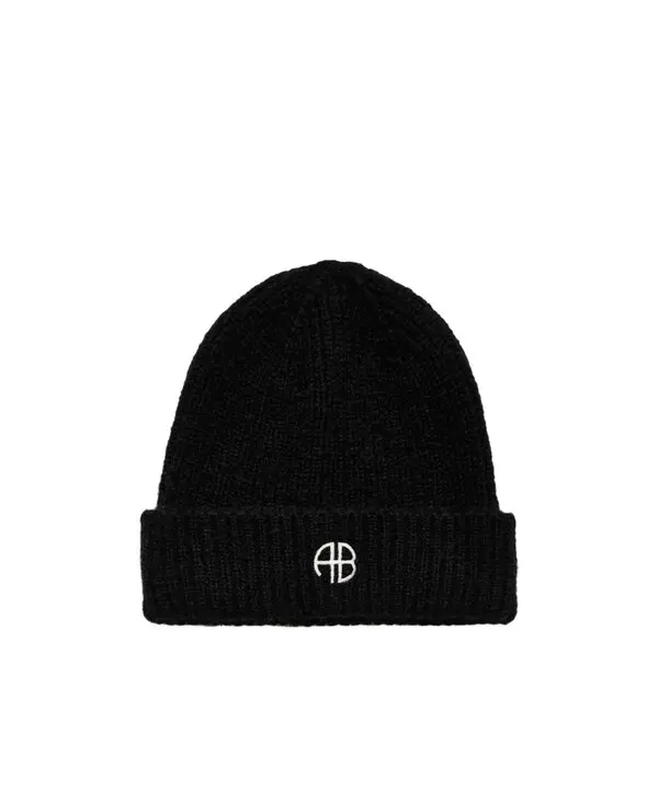 ANINE BING Elia Beanie - Black