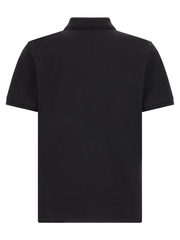 Moncler Logo Patch Short-sleeved Polo Shirt