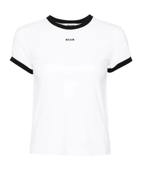 MSGM Logo-print T-shirt