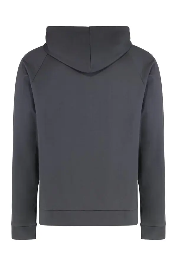 Hugo Boss Contrast Zip Hoodie