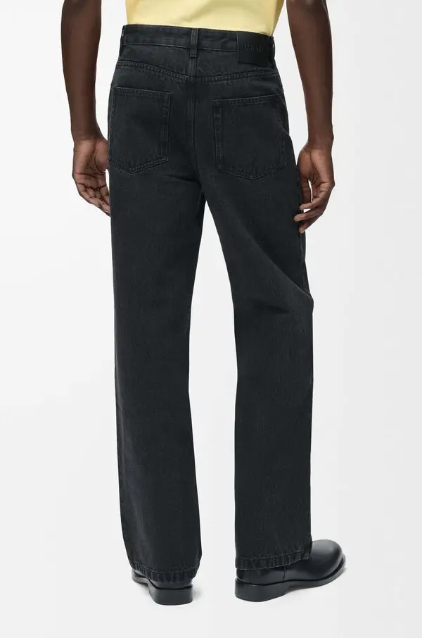 Loewe Anagram Embroidered Jeans