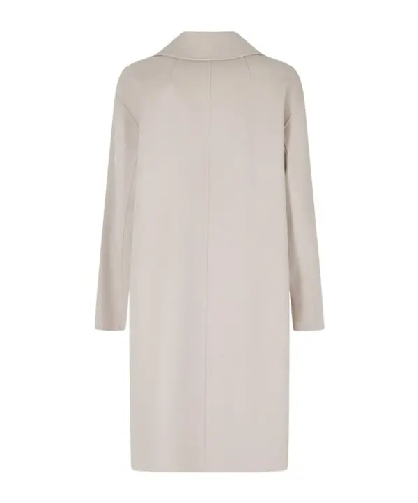Max Mara Magnolia Double-breasted Long-sleeved Coat