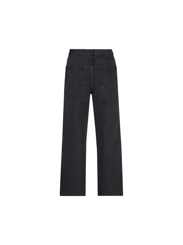 Loewe Embroidered Wide-leg Jeans