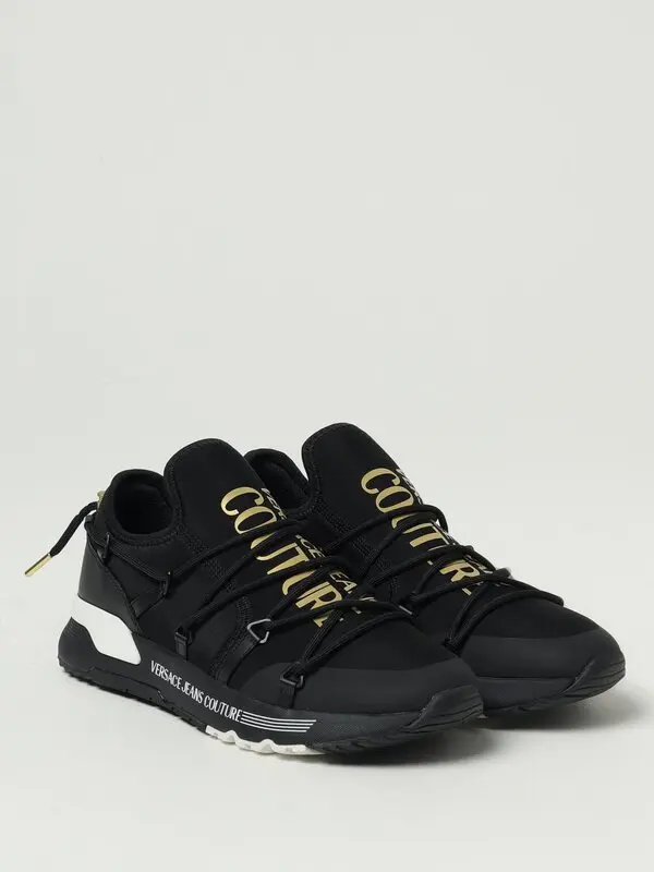 Versace Logo Printed Low-top Sneakers