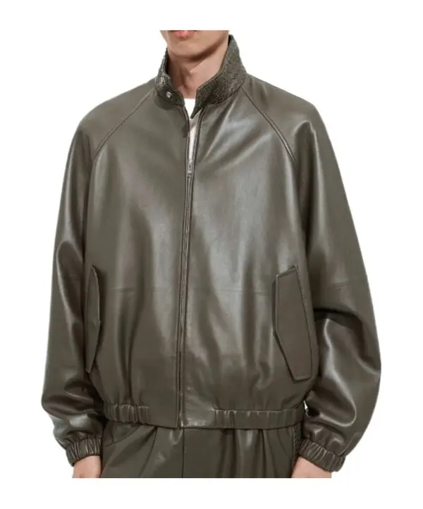 Bottega Veneta Leather Blouson