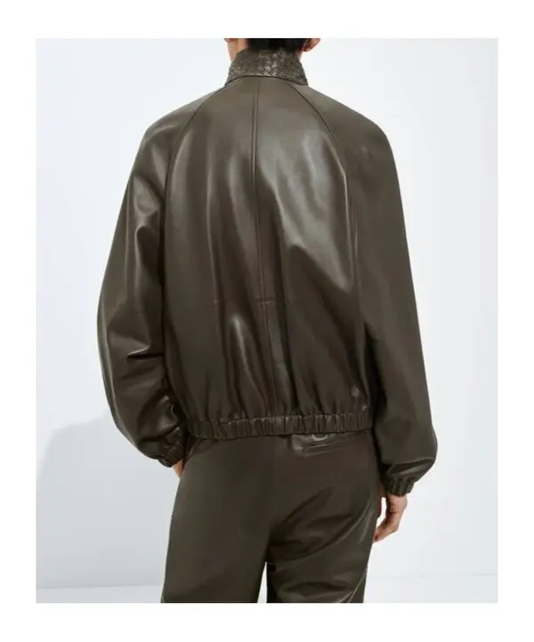 Bottega Veneta Leather Blouson