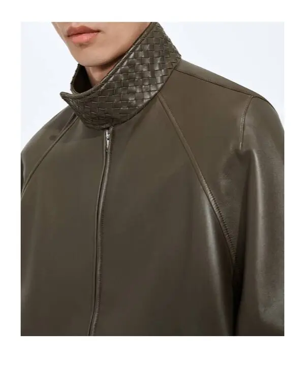Bottega Veneta Leather Blouson