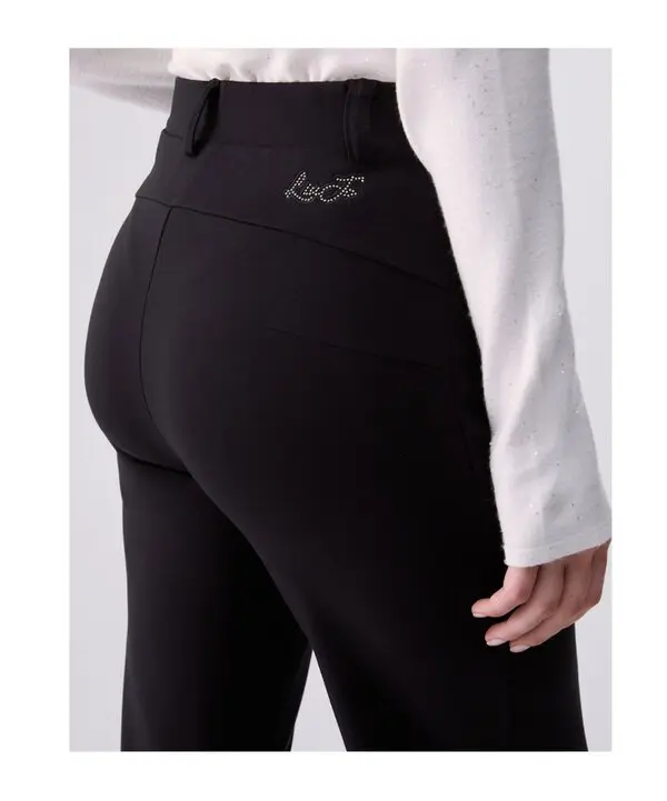 Liu Jo Wide-leg Logo Detail Pants