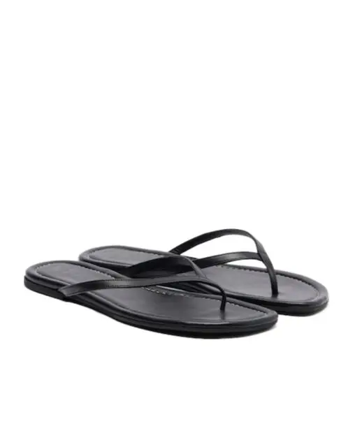 Staud Freja Leather Thong Sandals