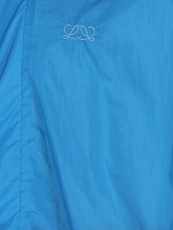 Loewe Logo Zip-up Hooded Jacket