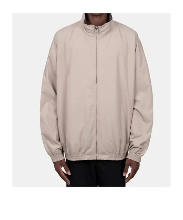 Acne Studios High Neck Zip-up Jacket - Khaki