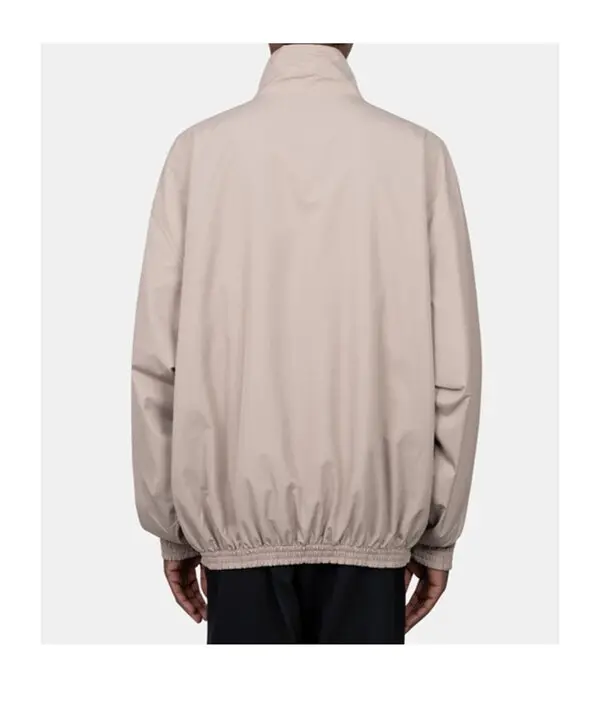 Acne Studios High Neck Zip-up Jacket - Khaki