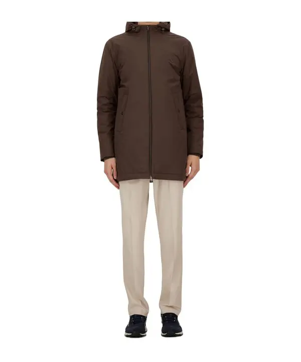 Herno Zip-up Hooded Parka