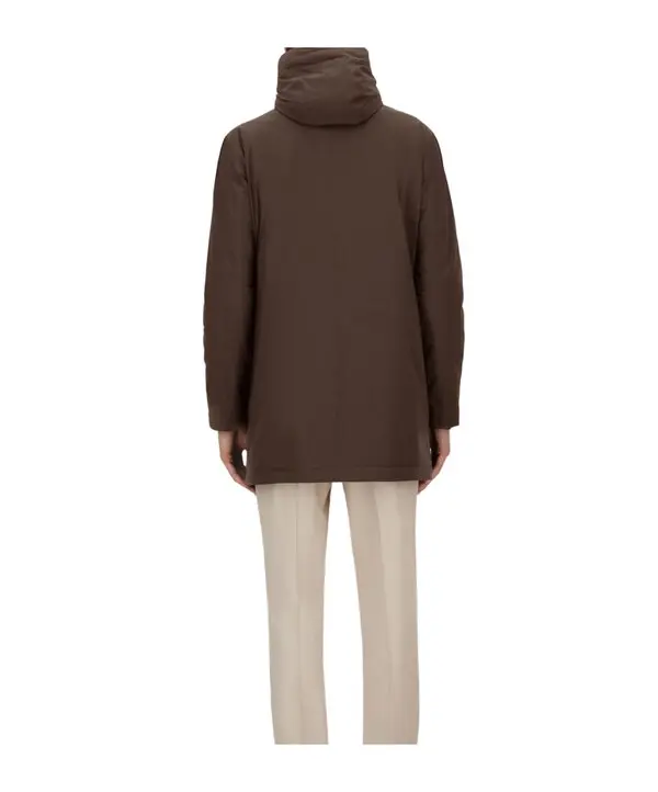 Herno Zip-up Hooded Parka