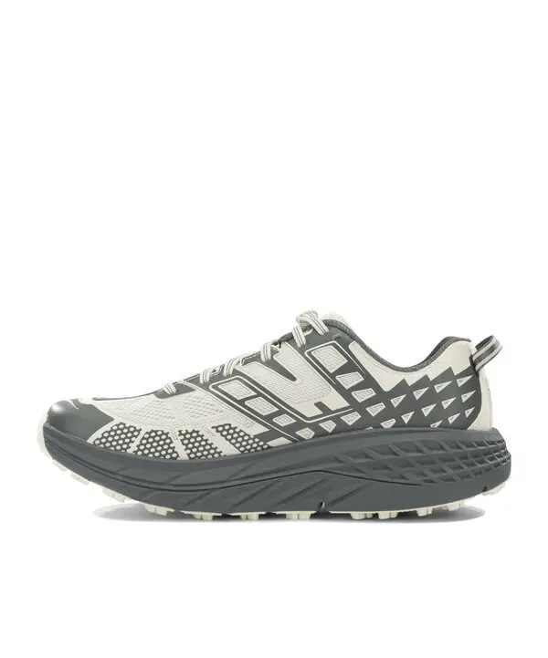 Hoka One One Speedgoat 2 Athletic Sneakers - Alabaster / Outer Orbit
