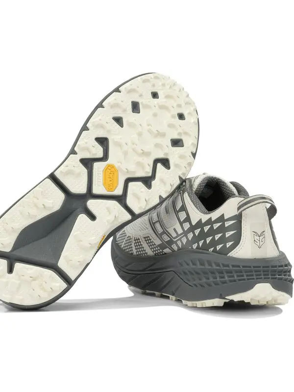 Hoka One One Speedgoat 2 Athletic Sneakers - Alabaster / Outer Orbit
