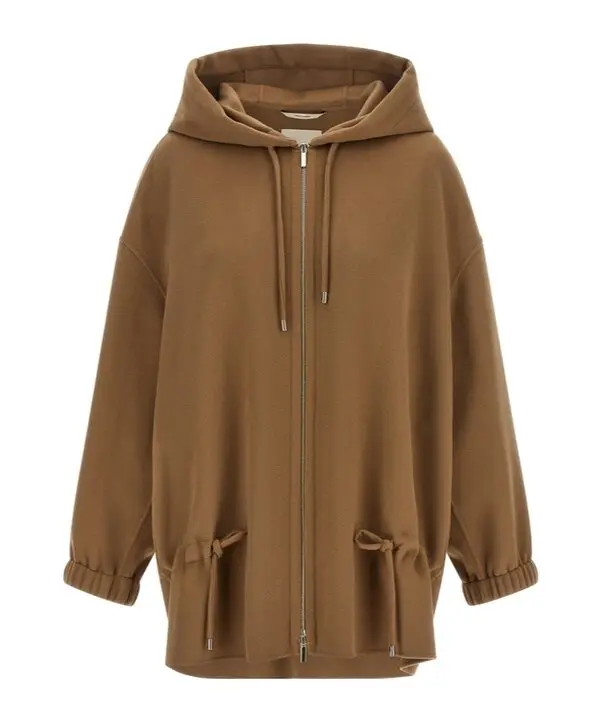Max Mara Madriana Hooded Zip Coat