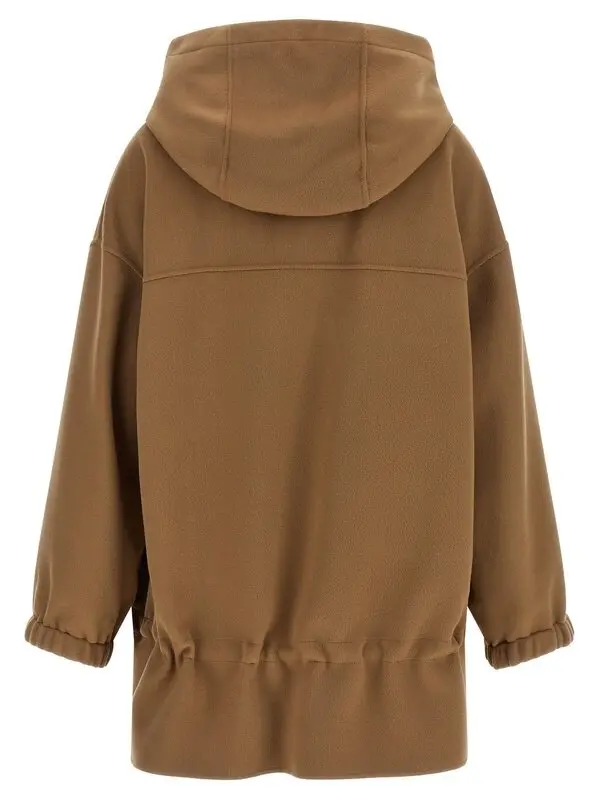 Max Mara Madriana Hooded Zip Coat
