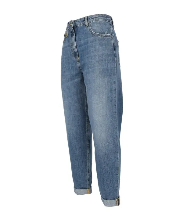 Elisabetta Franchi Belt Loop Jeans