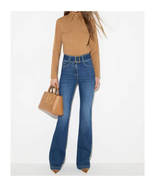 Elisabetta Franchi Flared Jeans