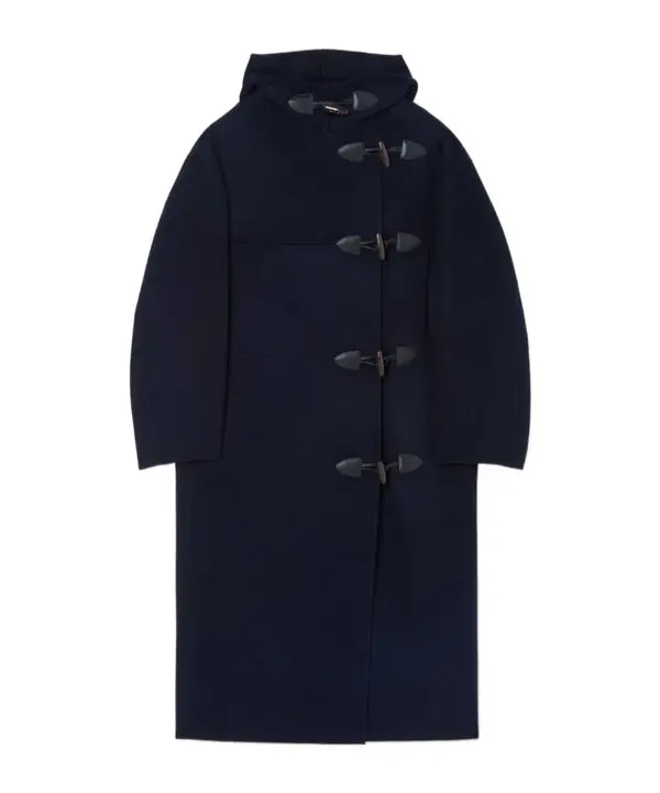 RÓHE Long-sleeved Coat - Navy Blue