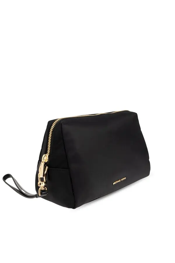 Michael Kors Zippered Makeup Bag With Logo Detail